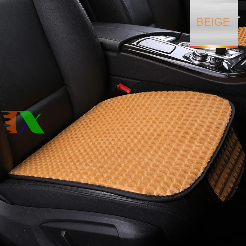 Bộ Lót ghế xe ô tô 5 chỗ D09, Đệm ghế xe hơi 4-5 chỗ, Miếng nệm lót nỉ ...
