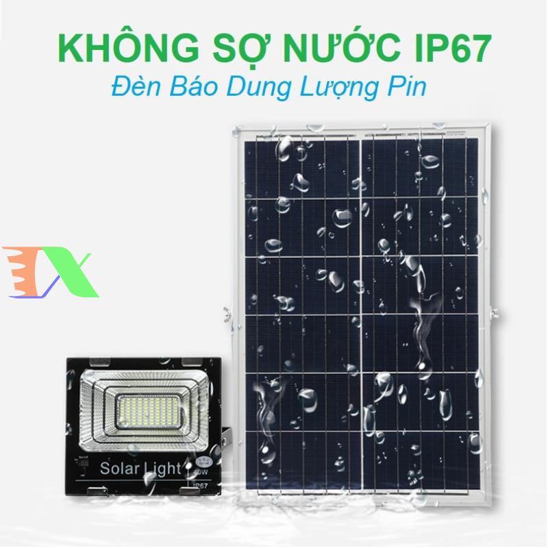 Đèn led năng lượng mặt trời SUN-2840 40W, Đèn năng lượng mặt trời IP 67 ...